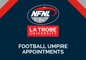 Umpire Appointments | August 24-25 | Northern Football Netball League